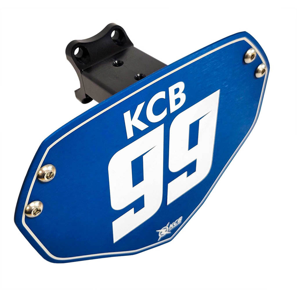 COMBO PACKAGE: Custom Number Plate & Number Plate Adapter for STACYC E ...